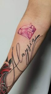 85 Sparkling Diamond Tattoos to Add a Touch of Glamour - Tattoo Me Now