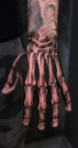 100+ Stunning Skeleton Hand Tattoos & Meanings - Tattoo Me Now