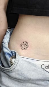 Rolling in Style: The Top 100 Dice Tattoos & Meanings - Tattoo Me Now