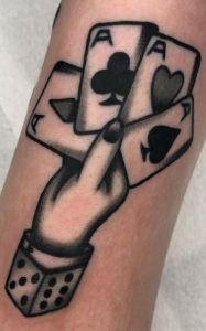 Rolling in Style: The Top 100 Dice Tattoos & Meanings - Tattoo Me Now