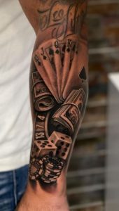 Rolling in Style: The Top 100 Dice Tattoos & Meanings - Tattoo Me Now