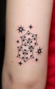 Rolling in Style: The Top 100 Dice Tattoos & Meanings - Tattoo Me Now