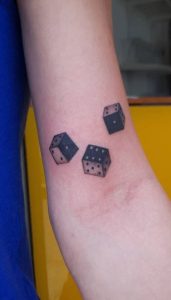 Rolling in Style: The Top 100 Dice Tattoos & Meanings - Tattoo Me Now