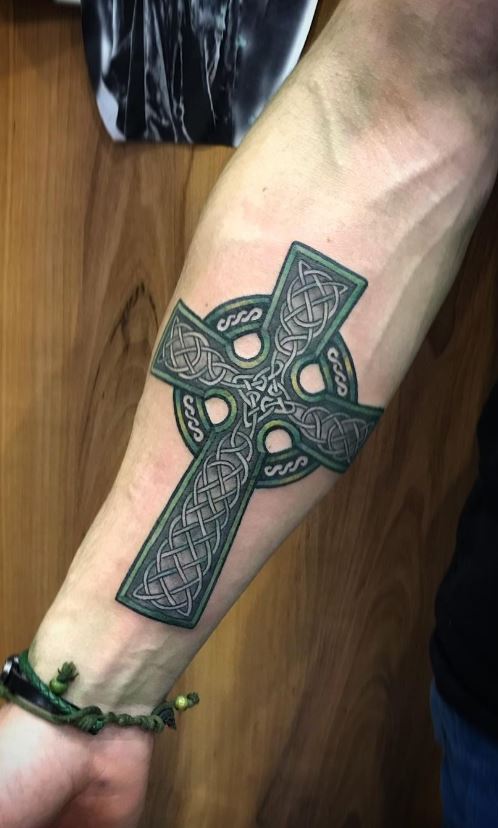 Details More Than 73 Cross With Vines Tattoo Latest In coedo vn