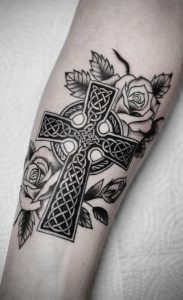 60 Celtic Cross Tattoos - Journey Through Time And Culture - Tattoo Me Now