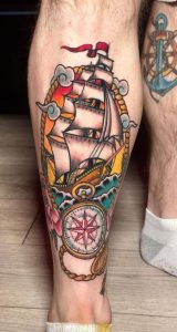 100+ Ship Tattoos That Will Set Sail Your Imagination - Tattoo Me Now