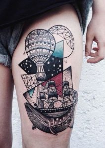 100+ Ship Tattoos That Will Set Sail Your Imagination - Tattoo Me Now