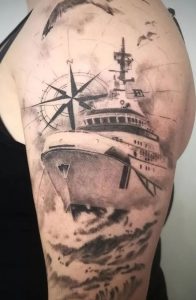 100+ Ship Tattoos That Will Set Sail Your Imagination - Tattoo Me Now