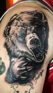 140 Bear Tattoos: Symbolizing Strength, Courage, and Resilience ...