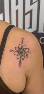 85 Atom Tattoos to Showcase Your Love for Science - Tattoo Me Now