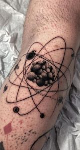 85 Atom Tattoos to Showcase Your Love for Science - Tattoo Me Now