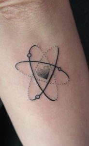 85 Atom Tattoos to Showcase Your Love for Science - Tattoo Me Now