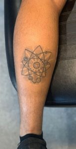 85 Atom Tattoos to Showcase Your Love for Science - Tattoo Me Now