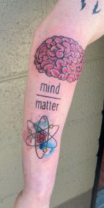 85 Atom Tattoos to Showcase Your Love for Science - Tattoo Me Now
