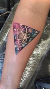 85 Atom Tattoos to Showcase Your Love for Science - Tattoo Me Now