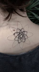 85 Atom Tattoos to Showcase Your Love for Science - Tattoo Me Now