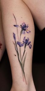 100 Unique and Meaningful Iris Tattoos - Tattoo Me Now