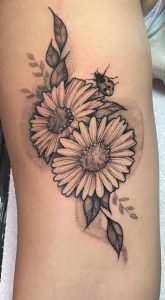 50 Meaningful Aster Tattoos, Designs & Ideas - Tattoo Me Now