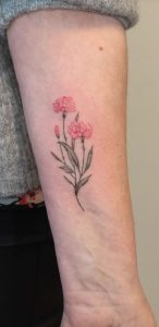 100 Unique and Meaningful Carnation Tattoos - Tattoo Me Now