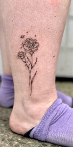 100 Unique and Meaningful Carnation Tattoos - Tattoo Me Now