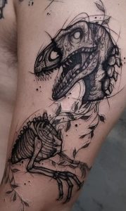 125 Dinosaur Tattoo Designs for the Dino Devotee - Tattoo Me Now