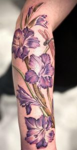 75 Meaningful Gladiolus Tattoos, Designs & Ideas - Tattoo Me Now