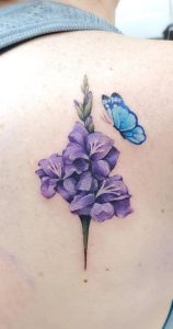75 Meaningful Gladiolus Tattoos, Designs & Ideas - Tattoo Me Now
