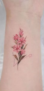 75 Meaningful Gladiolus Tattoos, Designs & Ideas - Tattoo Me Now