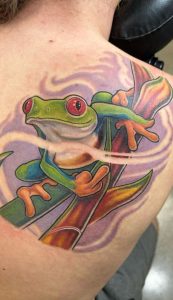 100 Ribbiting Frog Tattoo Designs, Ideas, and Meanings - Tattoo Me Now