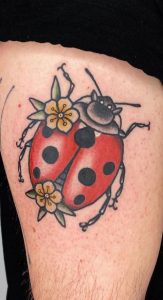 100 Ladybug Tattoos: A Symbol of Luck & Beauty - Tattoo Me Now