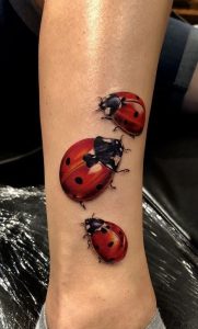 100 Ladybug Tattoos: A Symbol of Luck & Beauty - Tattoo Me Now