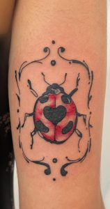 100 Ladybug Tattoos: A Symbol of Luck & Beauty - Tattoo Me Now