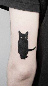 85 Bewitching Black Cat Tattoos - Tattoo Me Now