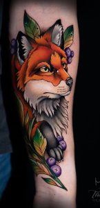 145 Captivating Fox Tattoos, Ideas, and Meanings - Tattoo Me Now