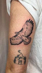100 Majestic Hawk Tattoos That Exude Strength and Courage! - Tattoo Me Now