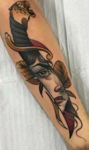 100 Knife Tattoos and Their Hidden Symbolism - Tattoo Me Now