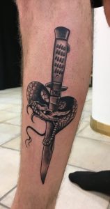 100 Knife Tattoos and Their Hidden Symbolism - Tattoo Me Now