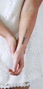 100 Knife Tattoos and Their Hidden Symbolism - Tattoo Me Now