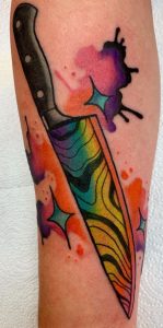 100 Knife Tattoos and Their Hidden Symbolism - Tattoo Me Now