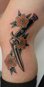 100 Knife Tattoos and Their Hidden Symbolism - Tattoo Me Now