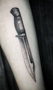 100 Knife Tattoos and Their Hidden Symbolism - Tattoo Me Now