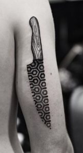 100 Knife Tattoos and Their Hidden Symbolism - Tattoo Me Now