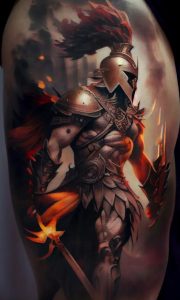 100 Warrior Tattoos | Embodying Strength, Honor, and Resilience ...