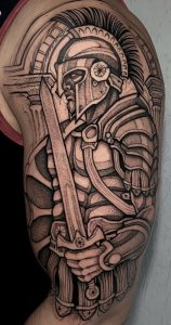 100 Warrior Tattoos | Embodying Strength, Honor, and Resilience ...