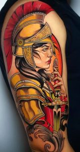 100 Warrior Tattoos | Embodying Strength, Honor, and Resilience ...
