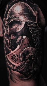 100 Warrior Tattoos | Embodying Strength, Honor, and Resilience ...