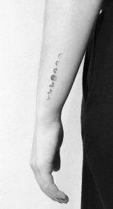 100 Enchanting Moon Phase Tattoos & Meanings - Tattoo Me Now