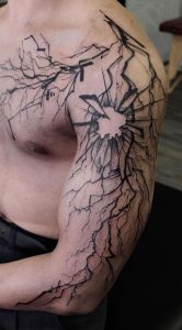100 Electrifying Lightning Tattoo Designs - Tattoo Me Now