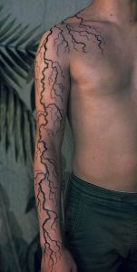 100 Electrifying Lightning Tattoo Designs - Tattoo Me Now
