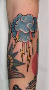 100 Electrifying Lightning Tattoo Designs - Tattoo Me Now